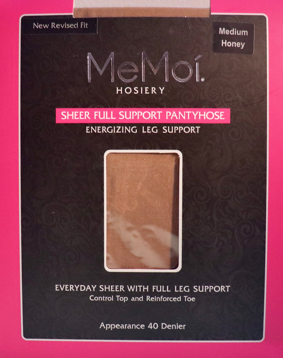 Memoi Sheer Full Support Pantyhose – PhantomOutlet